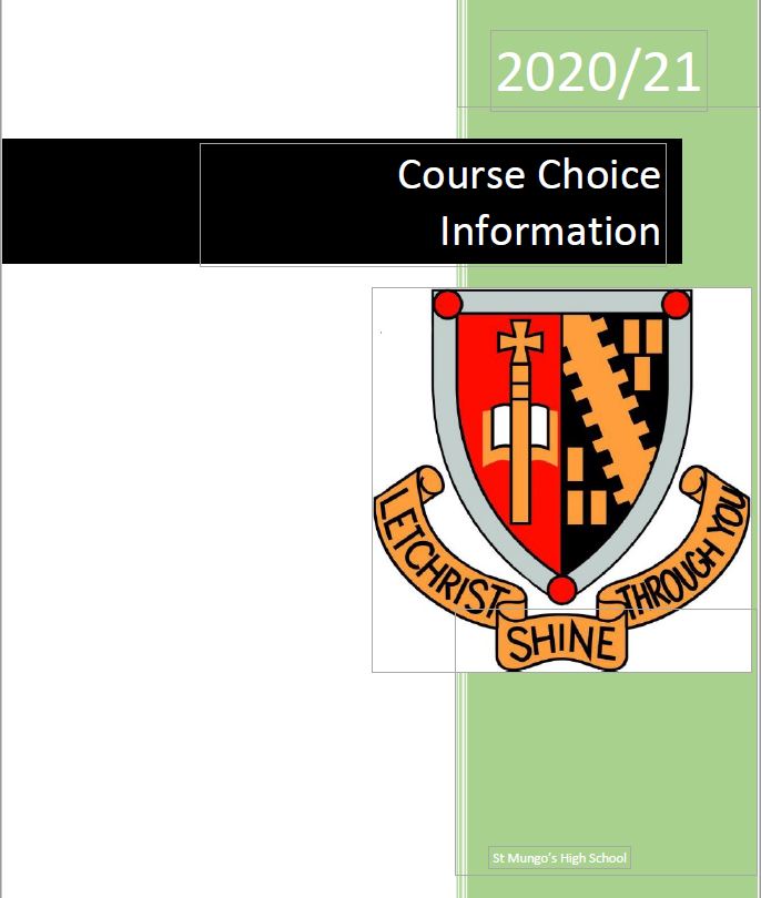 Course Choice | St Mungo's High School